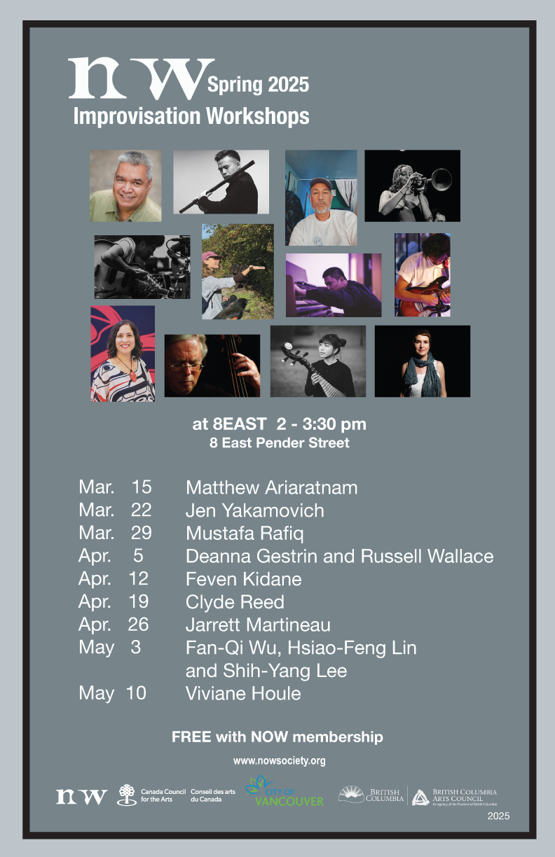 Spring 2025 Improvisation Workshops | NOW Society